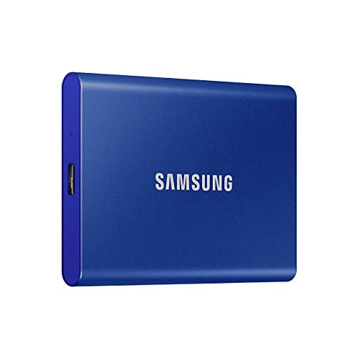 SAMSUNG T7 Portable SSD, 2TB External Solid State Drive, Speeds Up to 1,050MB/s, USB 3.2 Gen 2, Reliable Storage for Gaming, Students, Professionals, MU-PC2T0H/AM, Blue