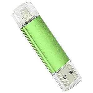 Flash Drive, USB Flash Drive, 2 in 1 USB Disk Micro U Memory Disk(128GB)