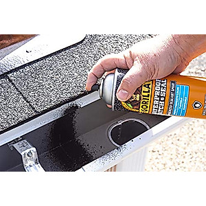 Gorilla Waterproof Patch & Seal Rubberized Sealant Spray; Black; 16oz (Bulk Pack of 6)