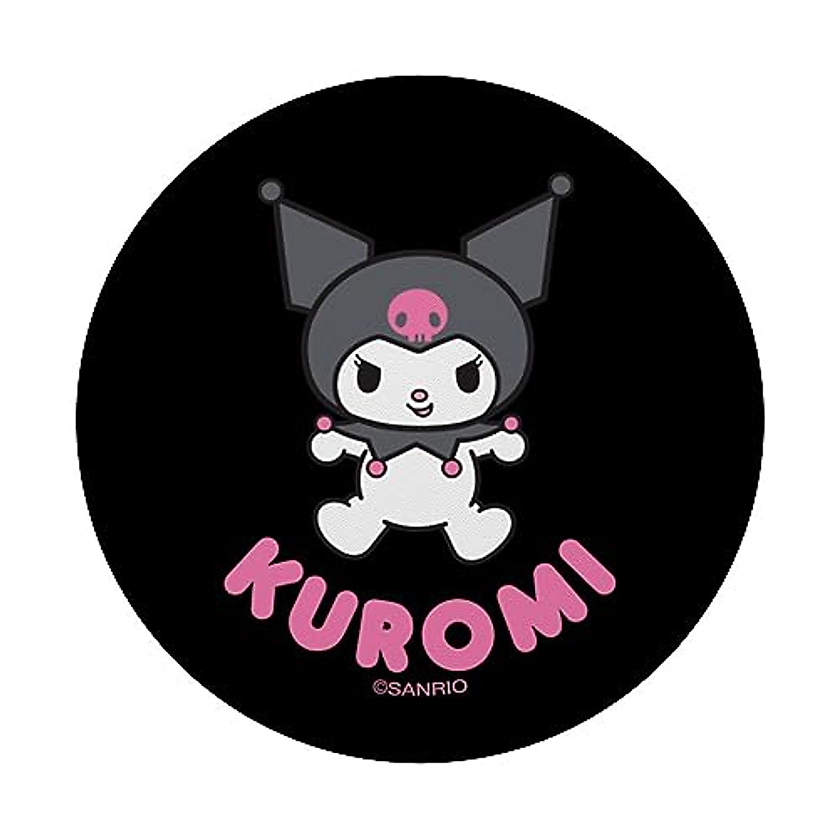 Kuromi Character Front and Back PopSockets Standard PopGrip
