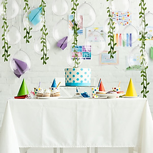 100 Pcs Bubble Clear Balloon Strands Kit Transparent Balloons for Under the Sea Party Decorations Ocean Willow Hanging Decor for Underwater Party Mermaid Baby Shower Birthday Party Wedding Supplies