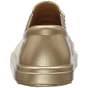 Mini Melissa Baby-Girl's Mini BE Sneaker, Gold Glitter, 5 Regular US Toddler