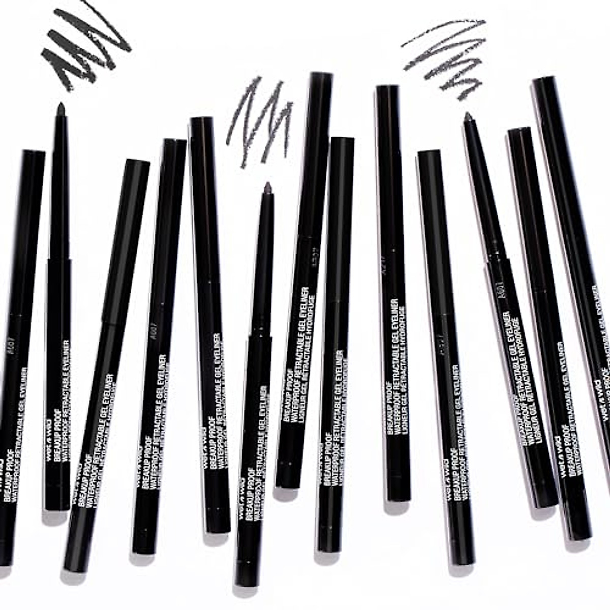 wet n wild Mega Last Breakup Proof Retractable Eyeliner - Waterproof 16-Hour Long-Lasting Wear, Cruelty-Free & Vegan - Dark Brown