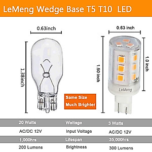 MR16 LED Light Bulb 6W 35-50W Halogen Replacement 2700K Warm White ac/dc 12V GU5.3 Outdoor Landscape Lighting,ETL Certificate ,Not Dimmable-6 Pack