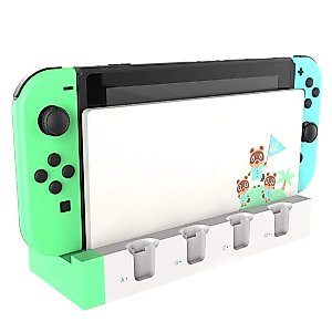 Eurobuy Switch Controller Charger, Controller Charging Dock Charging Station for Nintendo Switch Joy-Con