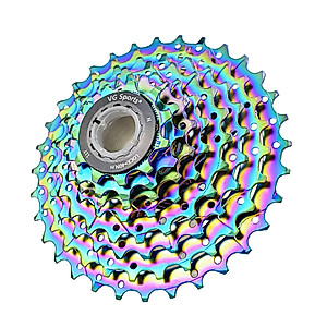VG SPORTS 11 Speed Cassette 11-28T/11-32T/11-34T/11-36T/11-40T/11-42T/11-46T/11-50T Bicycle Cassette Fit for Mountain Bike/Road Bike Cassette Compatible with Shimano Sram