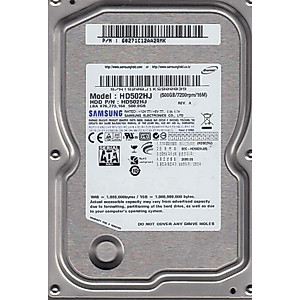 SAMSUNG HD502HJ, HD502HJ, REV A, 500GB SATA 3.5 Hard Drive