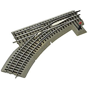 Lionel FasTrack 036 Manual Switch, Electric O Gauge, Left Hand