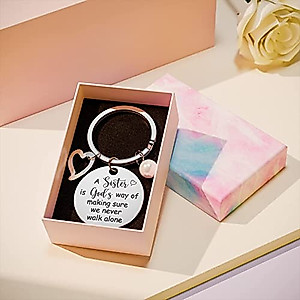 Sisters Gifts from Sister Mothers Day Gifts for Sister from Brother, Best Friend Birthday Gifts for Sister in Law Soul Sister, Friend Gifts for Women Birthday Gift Basket for Sister with Wine Tumbler