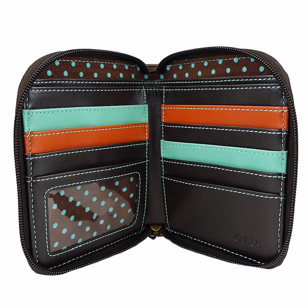 Chala Sea Turtle Zip-Around Wallet/Wristlet