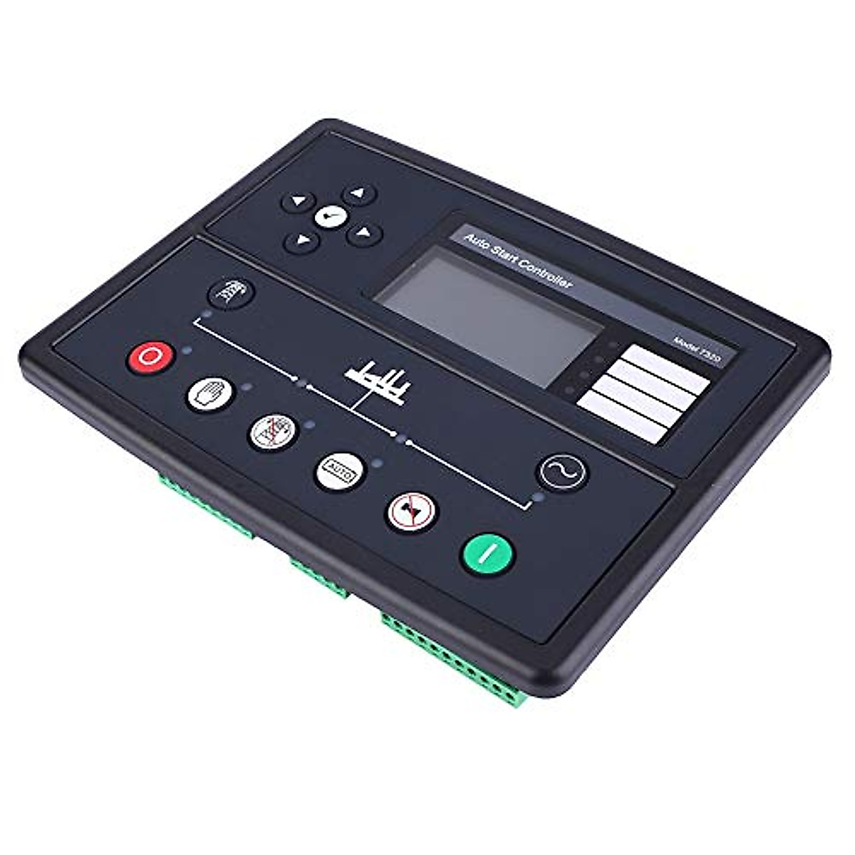 Generator Controller Auto Start Control Module Panel DSE7320 Generator Control Panel Genset Controller for 132 x 64 Pixel LCD Display