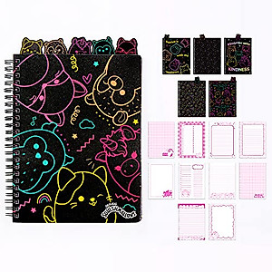 Fashion Angels Squishmallows Stationery Bundle - Includes Sketch Sheets, Pouch, Notepad, Squishmallows Stickers and More - Join the Squish Squad - Cute Stationery Set - Ages 6 and Up