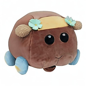 MGA Entertainment Pui Pui Molcar 11-Inch Choco, Ultrasoft Stuffed Animal Medium Plush Toy, Gift for Kids Girls Boys Collectors Ages 3 4 5 6 7+