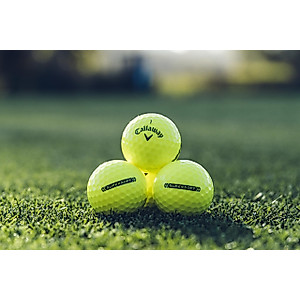 Callaway Golf Supersoft Golf Balls (2023 Version, Yellow)