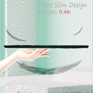 Feams for iPad Mini 5 Case, iPad Mini 4 Case, PU Leather Shockproof Shell Stand Smart Cover with Auto Wake/Sleep for iPad Mini 5th Gen 2019/iPad Mini 4 2015 7.9 inch Tablet, Green Marble