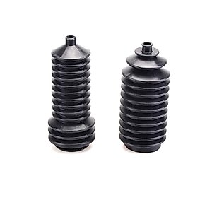 Mallofusa A Pair Steering Rack Boots for Polaris Ranger RZR 400 500 570 700 800 900 1000 5412012 5412013 ETX 2015 EV 2012 Black