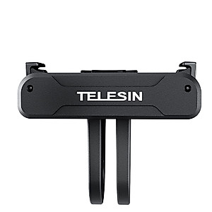 TELESIN Magnetic Adapter Mount for DJI Action 4/3 Quick Release Adapter with Connection Adapter - DJI Accessories, Attachable Tripod, Vlogging
