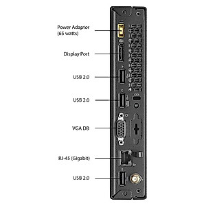 Lenovo ThinkCentre M73 Tiny Business Computer Desktop PC, Intel Core i3 4th Gen 2.9GHz, 8GB DDR3, 120GB SSD, MTG New 22 inch LED Monitor, RGB KBM & Speakers, WiFi, Windows 10 Pro (Renewed)