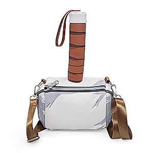 Marvel Comics Bag Cross Body Avengers Thors Mjolnir Hammer Replica Vegan Leather