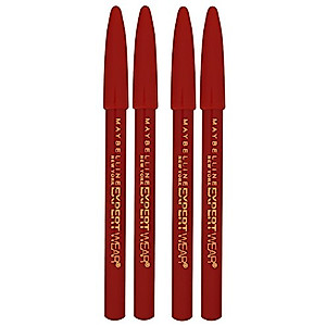 Maybelline New York Expert Wear Twin Brow & Eye Pencils Makeup, Velvet Black, 2 Count Twin (total 4 pencils ), 2 Count (Pack of 2)