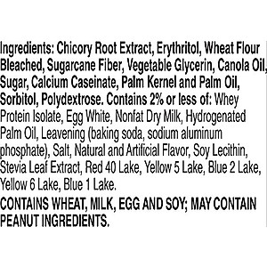 Fiber One 70 Calorie Soft-Baked Bars, Birthday Cake, Snack Bars, 12 ct