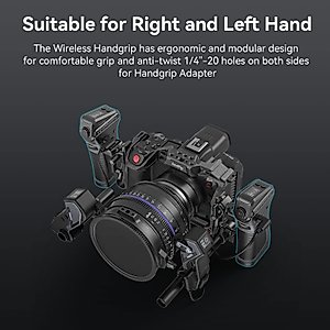 SmallRig MagicFIZ Wireless Follow Focus Two Motor Kit with Handwheel Controller, Wireless Handgrip and Two Receiver Motor, 100m / 328ft Remote Focus Control for DSLR and Cine Lenses - 3918