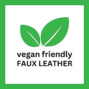 RICCO BELLO Undated Weekly Planner To Do Notebook | Faux Leather Hardcover, for Work, School, Home with Pen Loop, Bookmark, Band Closure, Storage Pocket, 5.7 x 8.4 Inches (Black)