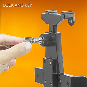 iBOLT TabDock Dock'n Lock Bizmount- Heavy Duty Industrial Composite Locking Drill Base Mount for All 7" - 10" Tablets- for Trucks/Vehicles/Wall Mount: Great for ELD, Fleets, and Restaurants