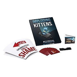 Imploding Kittens Expansion Set - Easy Family-Friendly Party Games - Card Games for Adults, Teens & Kids - 20 Card Add-on