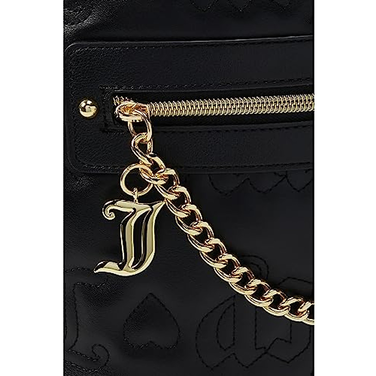 Juicy Couture Juicy Puff Backpack Quilting Version Black One Size