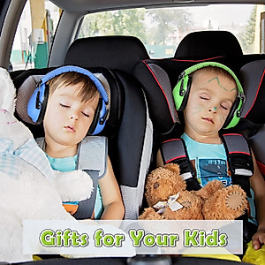 Xuhal 4 Pcs Kids Ear Protection Safety Earmuffs Hearing Protection Headphones for Noise Reduction Soundproof(Multicolor)