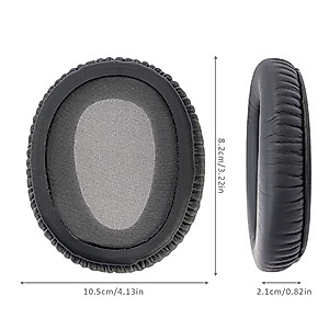 1 Pair Earpads Compatible with Sony WH-CH700N MDR-ZX770BN ZX780DC Headphones Replacement Ear Cushions Heaset Repair Parts Black