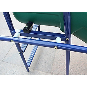 WIIS' IDEA Metal Swing Set for Backyard, Swing Set for Kids Toddler Age 3-8, Outdoor Heavy Duty Extra Large Swing Set with 2 Swing Adjustable Swing Seat, 1 Swing Glider, 1 Slide