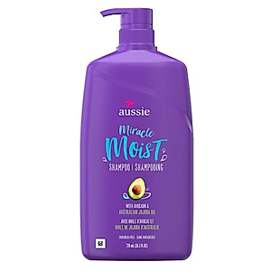 Aussie Shampoo Miracle Moist 26.2 Ounce Pump (778ml) (2 Pack)