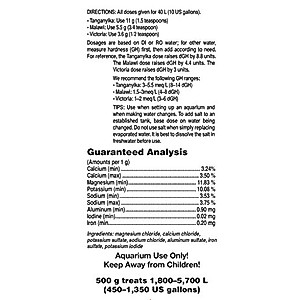 Cichlid Lake Salt, 500 g / 1.1 lbs