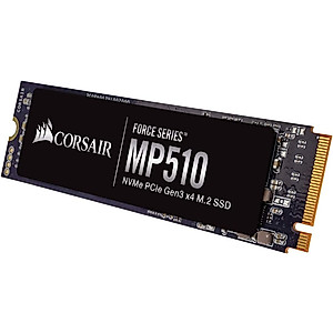 Corsair CSSD-F480GBMP510B Force Series MP510 480GB NVMe PCIe Gen3 x4 M.2 SSD (Renewed)