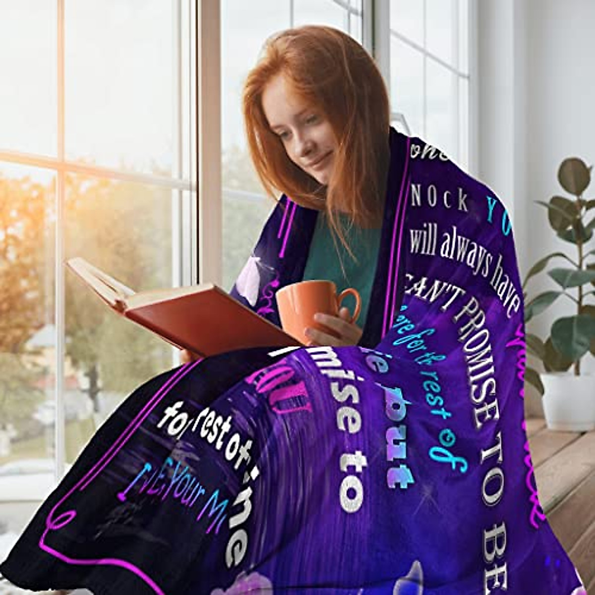 ALBRINT Daughter Gift from Mom, Gifts for Daughter, to My Daughter Blanket, Best Daughter Gifts from Mom,for My Daughter Blanket 60"x50"