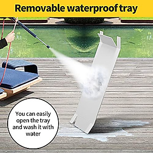 Eiiel Guinea Pig Cages,Indoor Habitat Cage with Waterproof Plastic Bottom,Playpen for Small Pet Bunny, Turtle, Hamster, black, EL-440+442+443 C