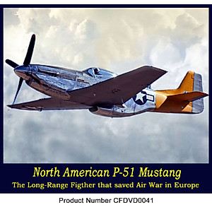 North American P-51 Mustang WW2 Warbird A-36 F-51 Korea old films DVD