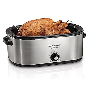 Hamilton Beach 28 Lb Turkey Roaster 22 Quart Oven