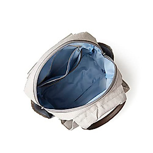 Baggallini Womens With Rfid Phone Wristlet All Day Backpack, Sand Heritage, One Size US