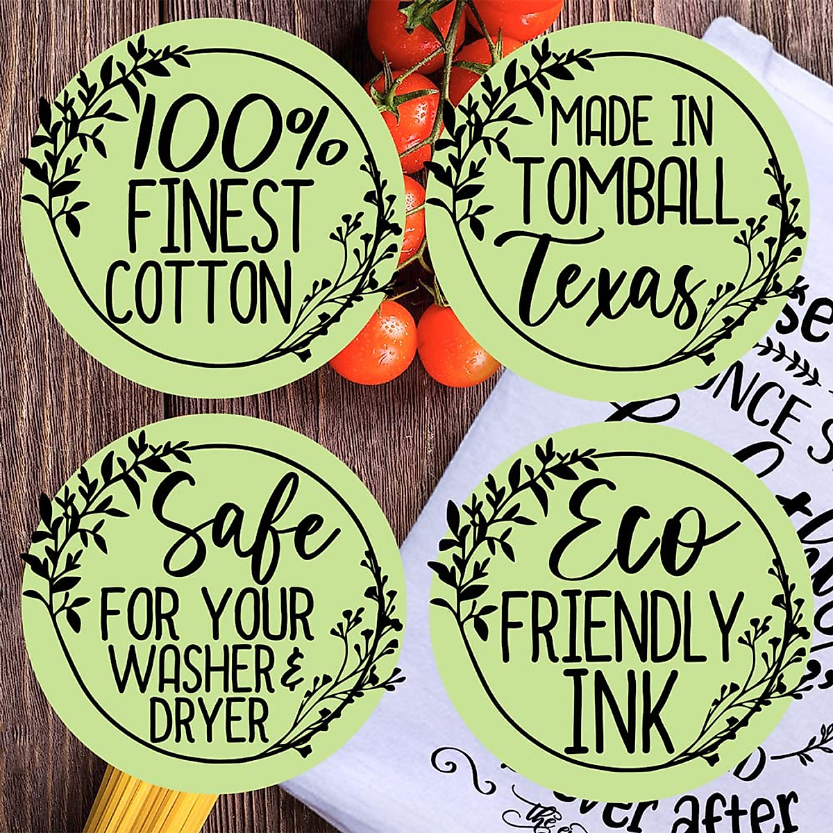 Funny Kitchen Towels - A Wise Woman Once Said - Funny Kitchen Towels Decorative Dish Towels with Sayings, Funny Housewarming Kitchen Gifts - Multi-Use Cute Kitchen Towels - Funny Gifts for Women