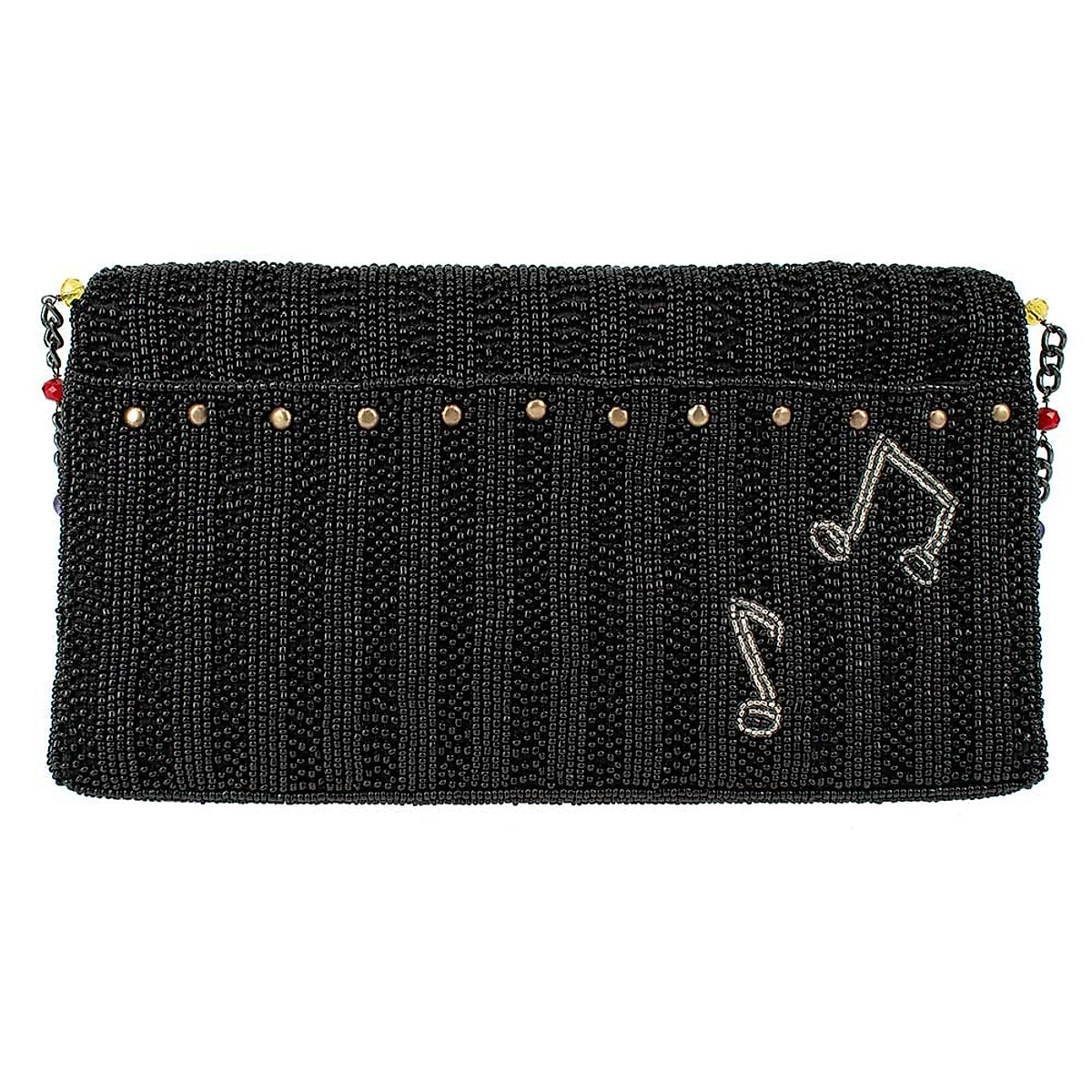 Mary Frances Key Player Crossbody Piano Handbag