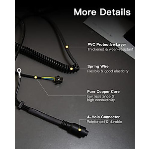 stio Frame Spring Wire Compatible with Ninebot by Segway Go Kart Kit Gokart PRO Refit Smart Scooter Replacements Frame Spring Line GoKart Original Accessories