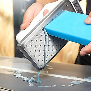 XCMAN Complete Ski Snowboard Tuning Waxing Combo Kit with Waxing Iron,Ski Wax,Side Edge Tuner,Ptex Base Repair,Gummy Stone,Diamond Stones for ski Snowboard EdgeTuning