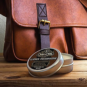 Since 1976, Leather Conditioner, Protector and Renovator (3.4 oz). The Best Waterproofing Leather Restorer for Boots, Shoes, Purses, Jackets, and Furniture to Preserve Your Leather Products Durably.