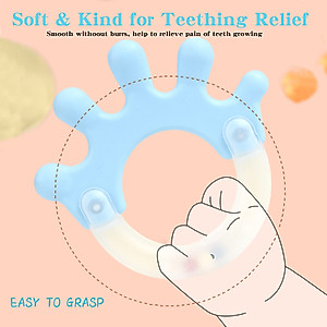 DOUBFIVSY Baby Rattle Teething Toys for Babies 0-6-12 Months, 10PCS Grab Spin Rattle Shaker Early Educational Toys with Storage Box, Soothing Teether, Baby Toys 6 to 12 Months Infant Newborn Baby Gift