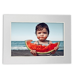 6x8 Mat for 8x10 Frame - Precut Mat Board Acid-Free Mixed Colors 6x8 Photo Matte Made to Fit a 8x10 Picture Frame, Premium Matboard for Family Photos, Show Kits, Art, Picture Framing, Pack of 10 Mats