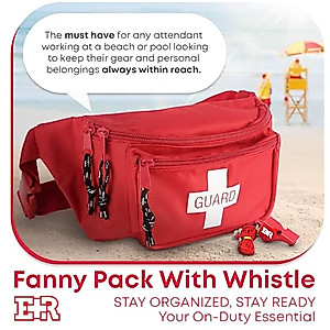Ever Ready First Aid Fanny Pack/Hip Pack (Fanny Pack With Whistle)