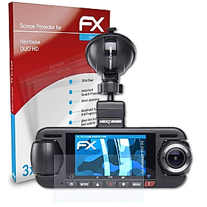atFoliX Screen Protection Film compatible with Nextbase DUO HD Screen Protector, ultra-clear FX Protective Film (3X)